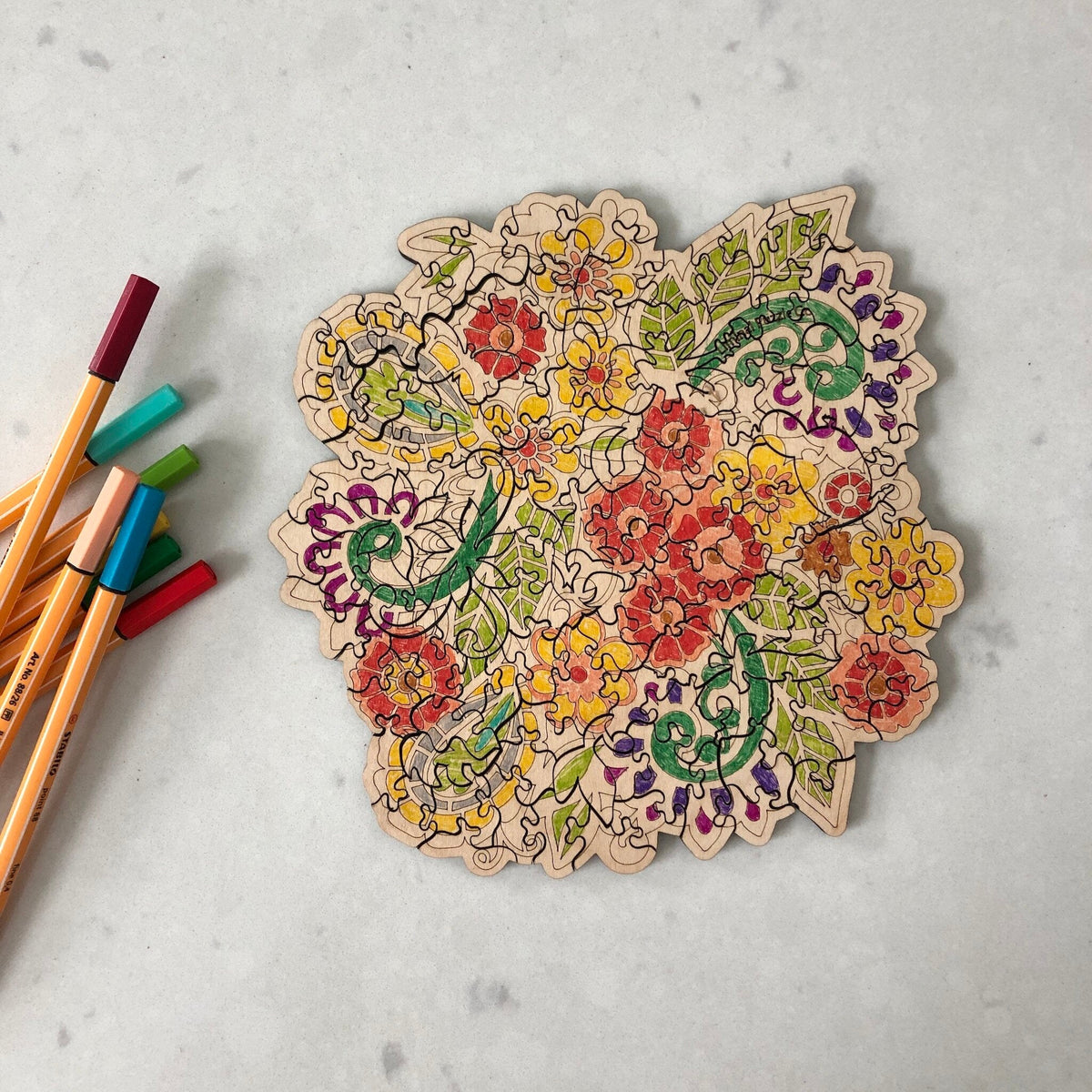 Adult Coloring Puzzles – Liminal Puzzle Co